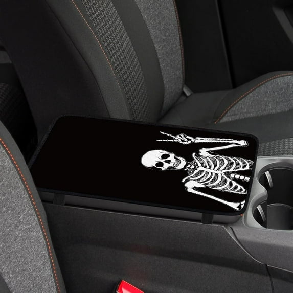 1pc Center Console Armrest Cover Pad 12.6x7.5 inch Neoprene Car Armrest ...