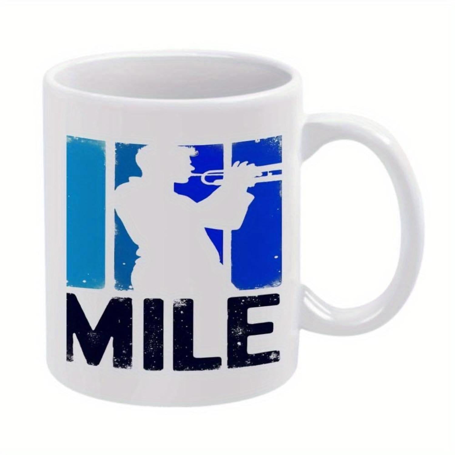 1pc Ceramic Mug 11oz 360ml Music Themed Trumpet Player MILE Design ...