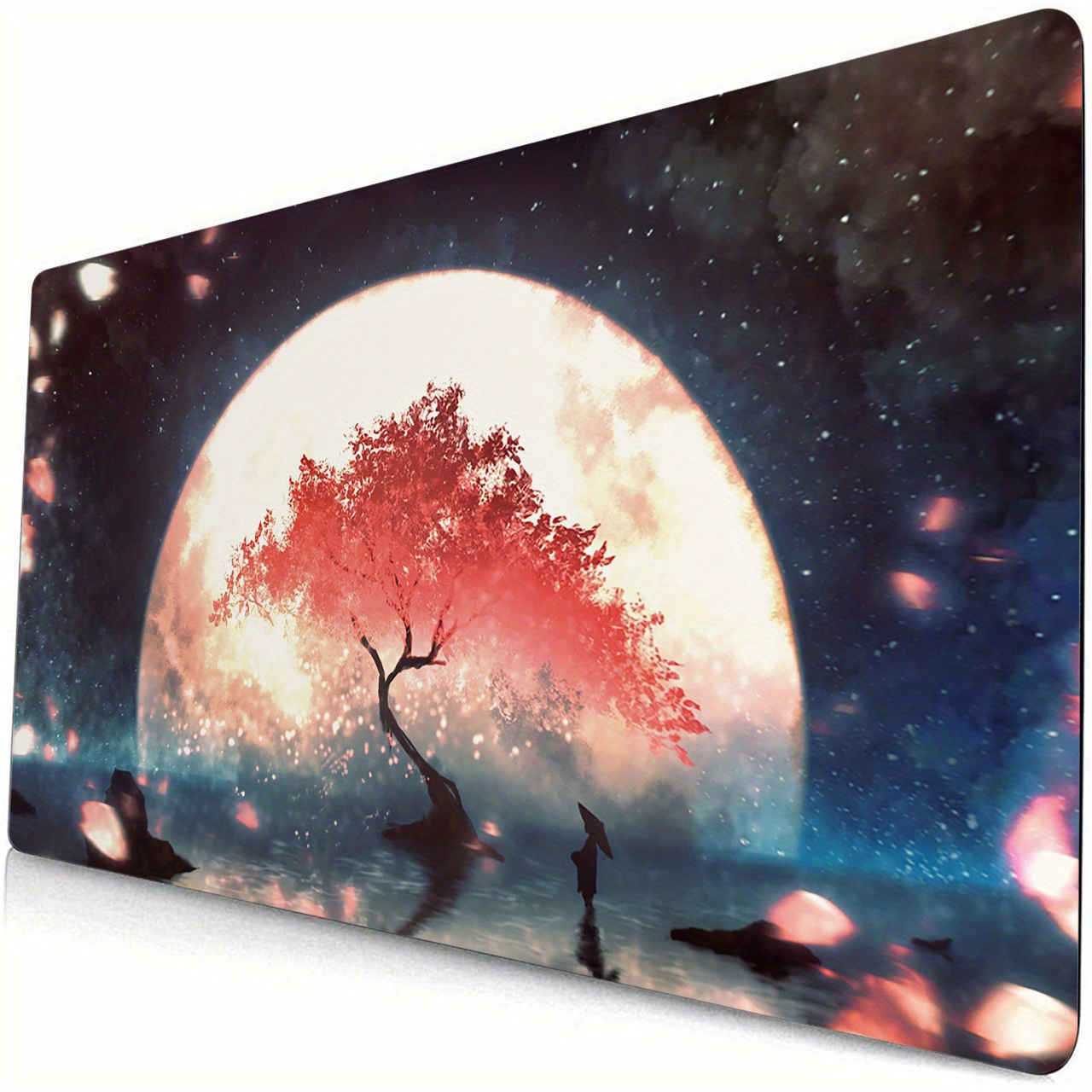 1pc Cherry Blossom Tree Mouse Pad: Large Computer Keyboard Pad for MTG ...