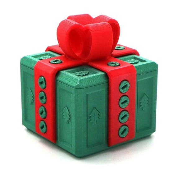 1pc Christmas Green Size: 6*6*7cm Annoying Gift Box, Christmas Gift Box ...