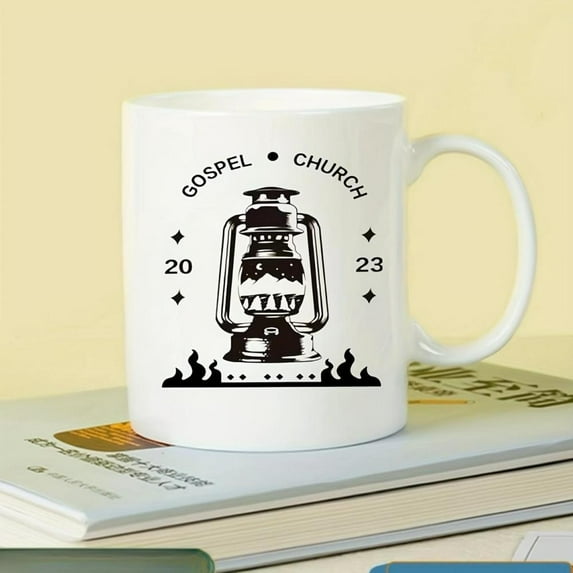 1pc Churches cartoon mugs gifts girlfriends family best friends holiday ...