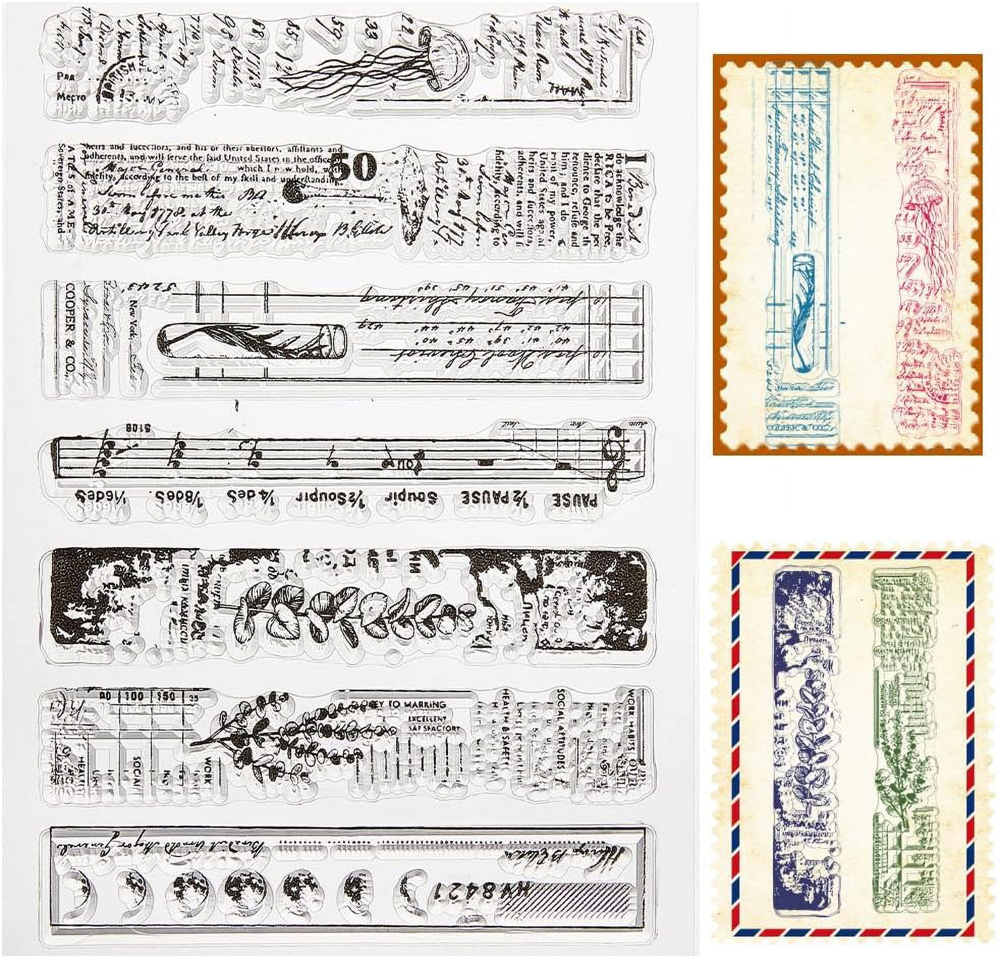 1pc Clear Silicone Stamps for DIY Scrapbooking Photo Album Decorative ...