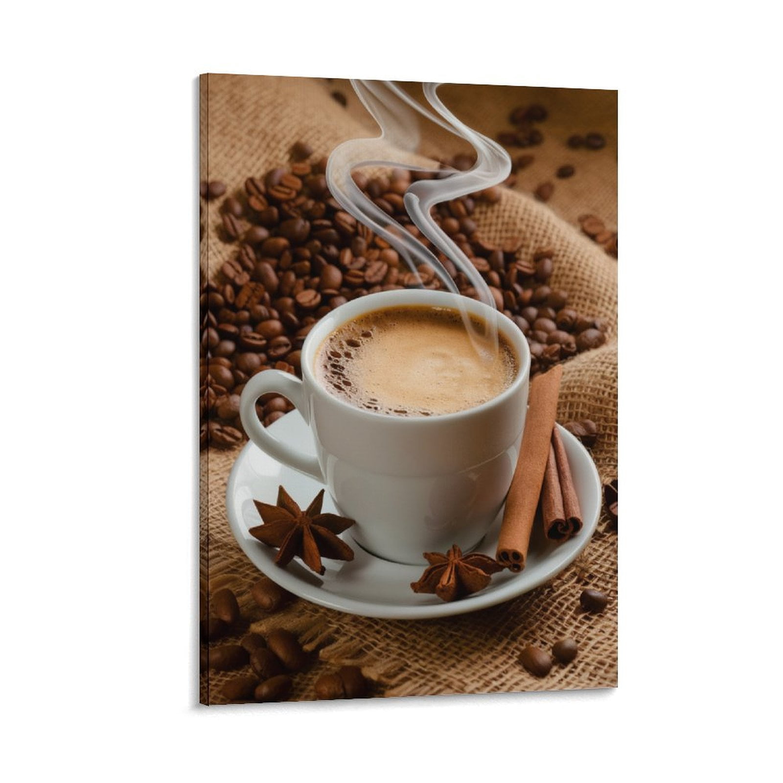 1pc Coffee-Themed 3 Pictures Print Wall Art With Inspirational Quotes ...