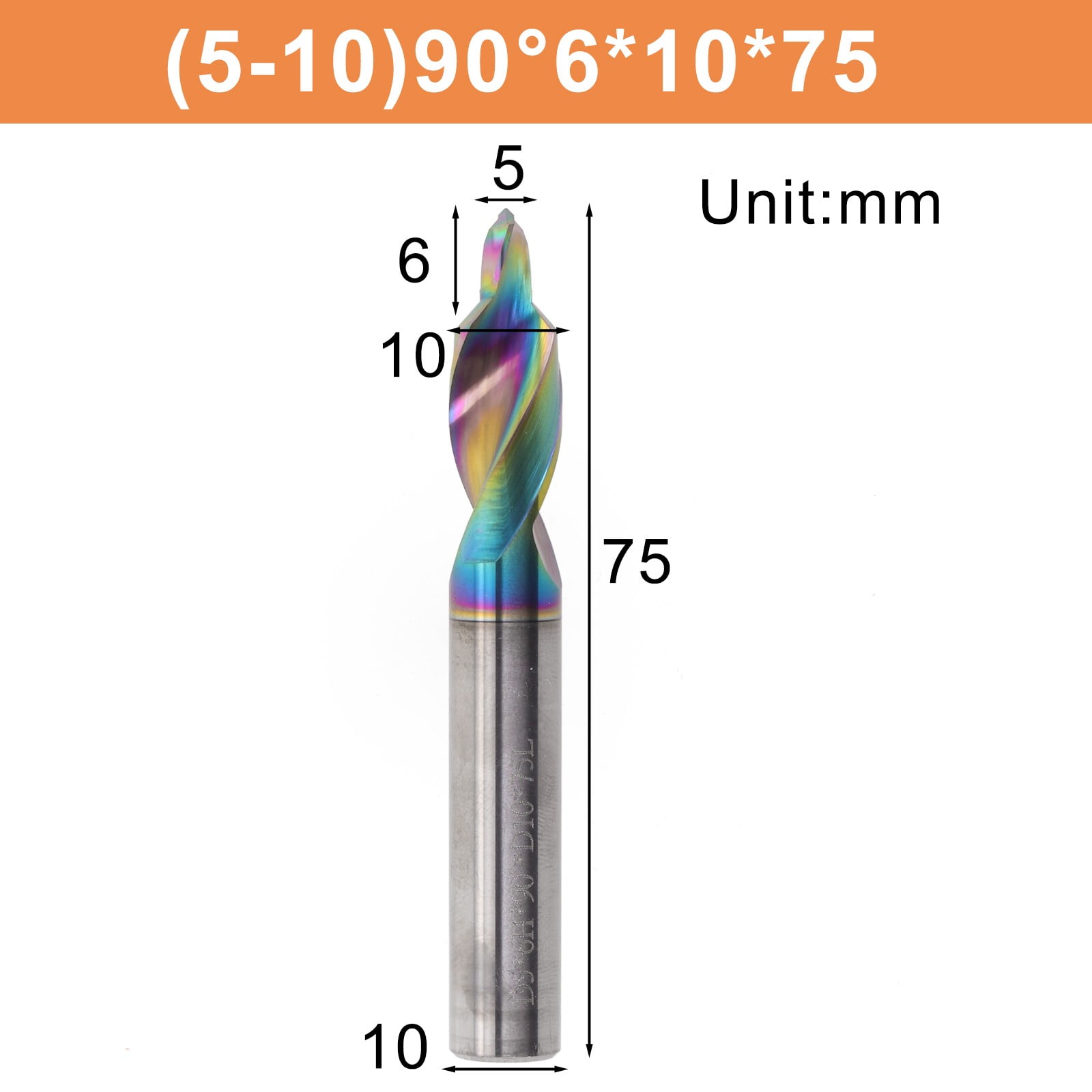1pc Colored Tungsten Steel Step Drill Countersunk Screw Countersunk ...