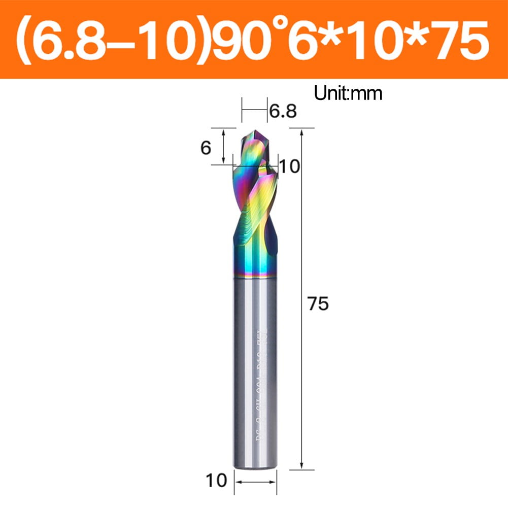 1pc Colored Tungsten Steel Step Drill Countersunk Screw Countersunk ...