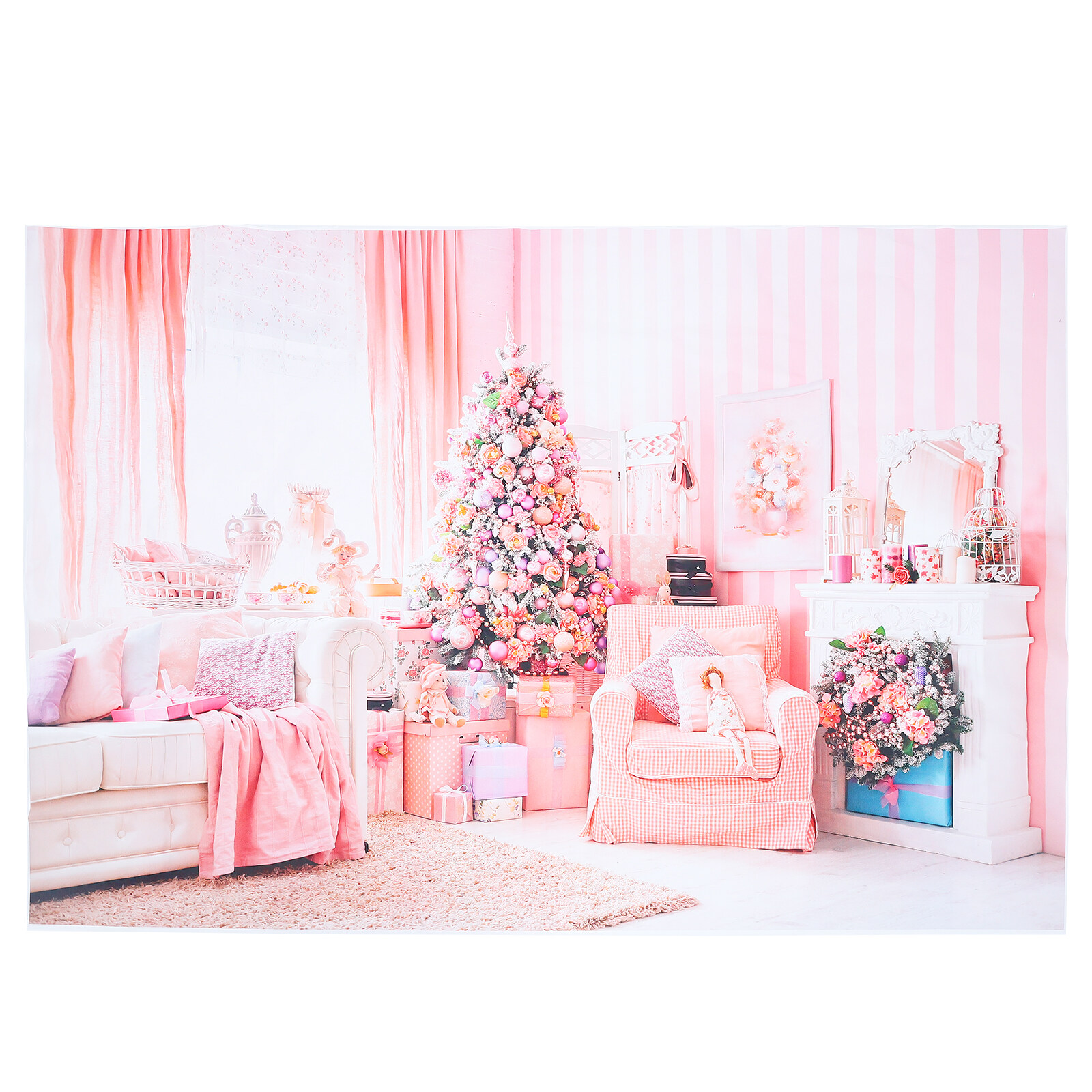 1pc Creative Photo Background Christmas Theme Backdrop Home Photography ...