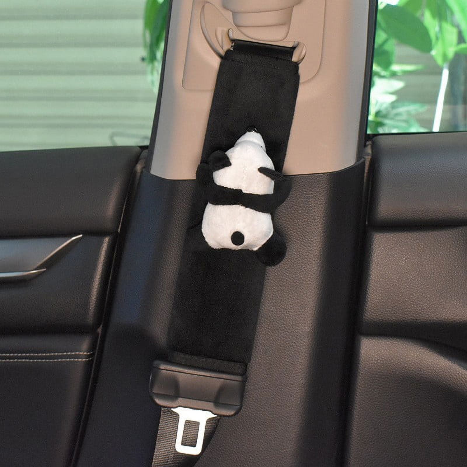 1pc Cute Cartoon Panda Car Gear Shift Cover Soft Plush Auto Shifter ...