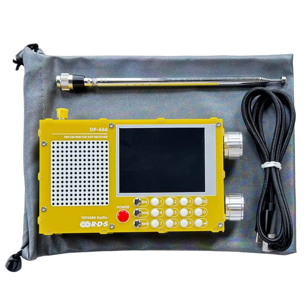 1pc DP-666 TEF6686 Radio Full Band FM/AM/FM Short Wave Radio High ...