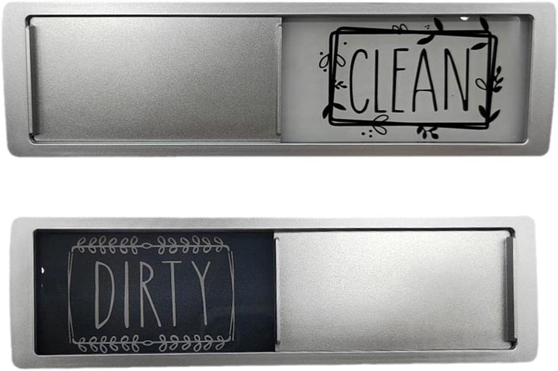 1pc Dishwasher Clean Dirty Magnet Sign Non-Scratching Dirty Clean ...