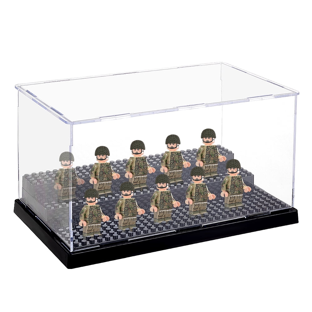 1pc Display Case for Minifigure 3-Tier Acrylic Minifigure Display Cases ...