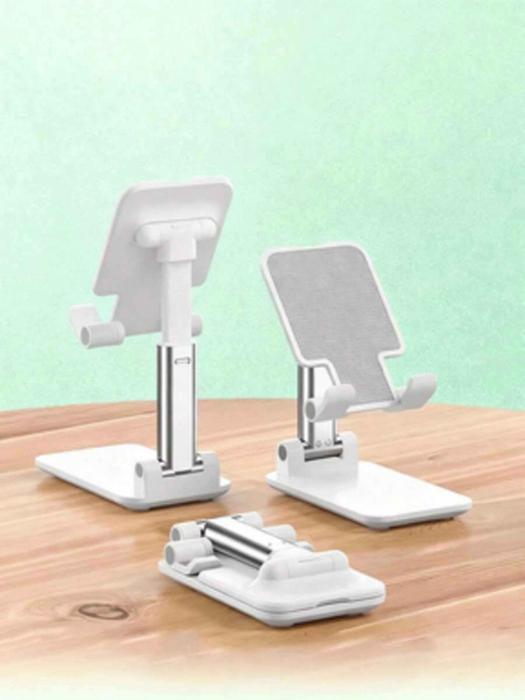 1pc Double Folding Desktop Phone Holder - Fully Adjustable, Fits Most ...