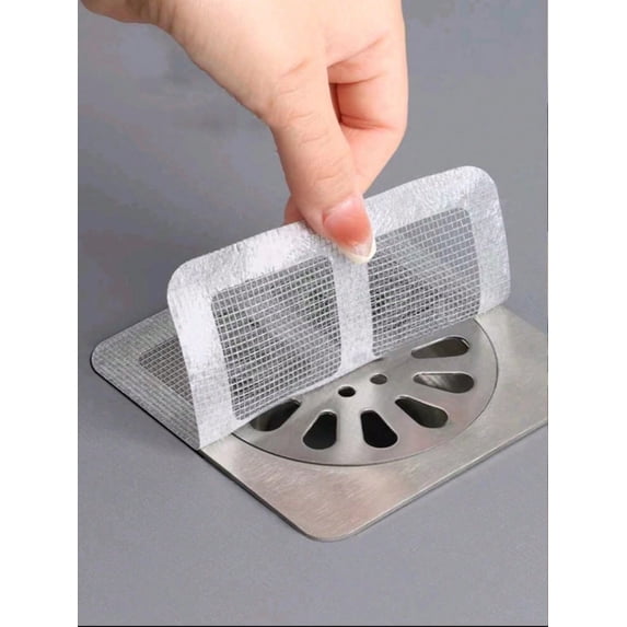 1pc Drain Cover Filter - 10x10cm Silicone Anti-Clog Mesh Sticker for ...