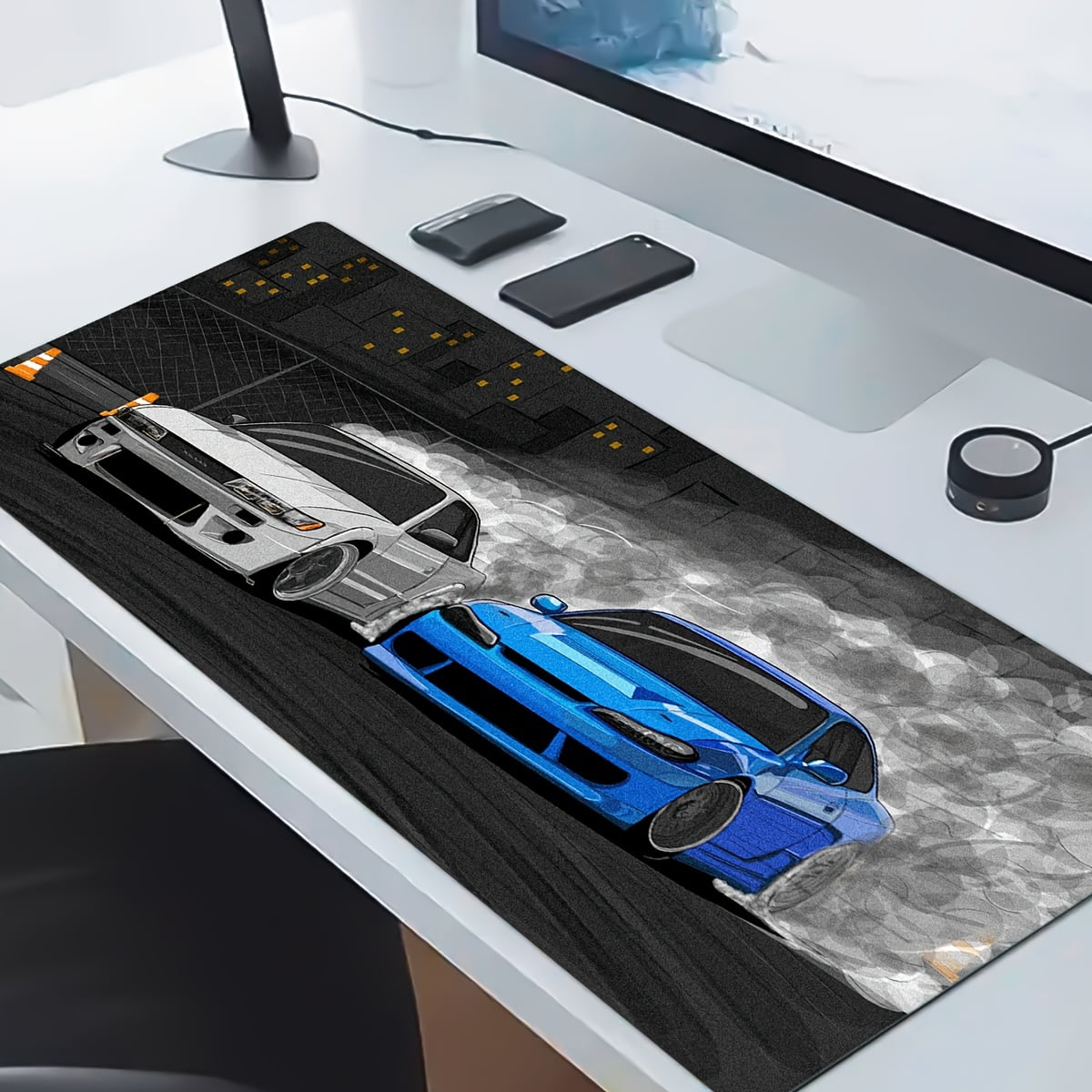 1pc Drift S13 And S15 JDM Car Mouse Pads, Oversized Rubber Non-slip ...