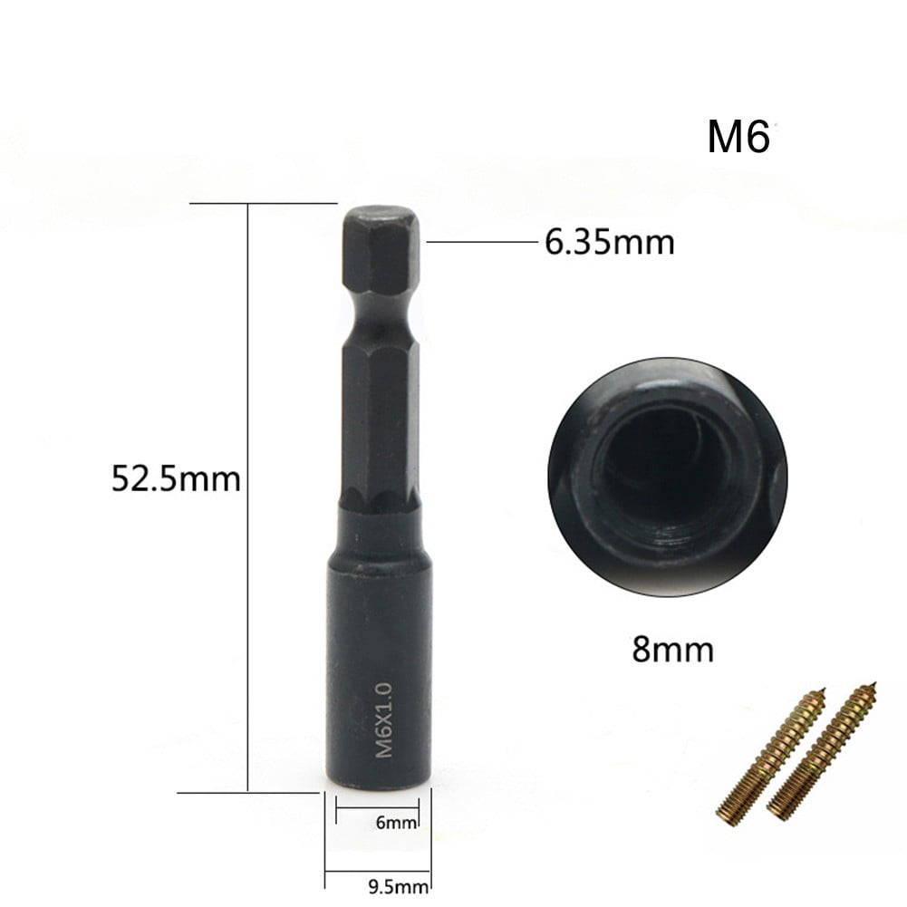 1pc Dual-Head Screw Socket Screwdriver Bit Holder Hanger Bolt Driver ...