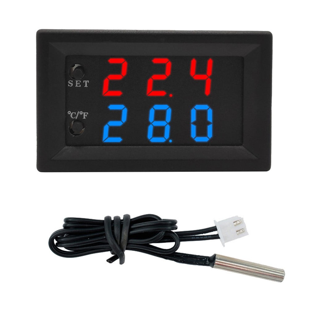 1Pc Dual Mode Temperature Controller 12V Dc All Purpose Digital ...