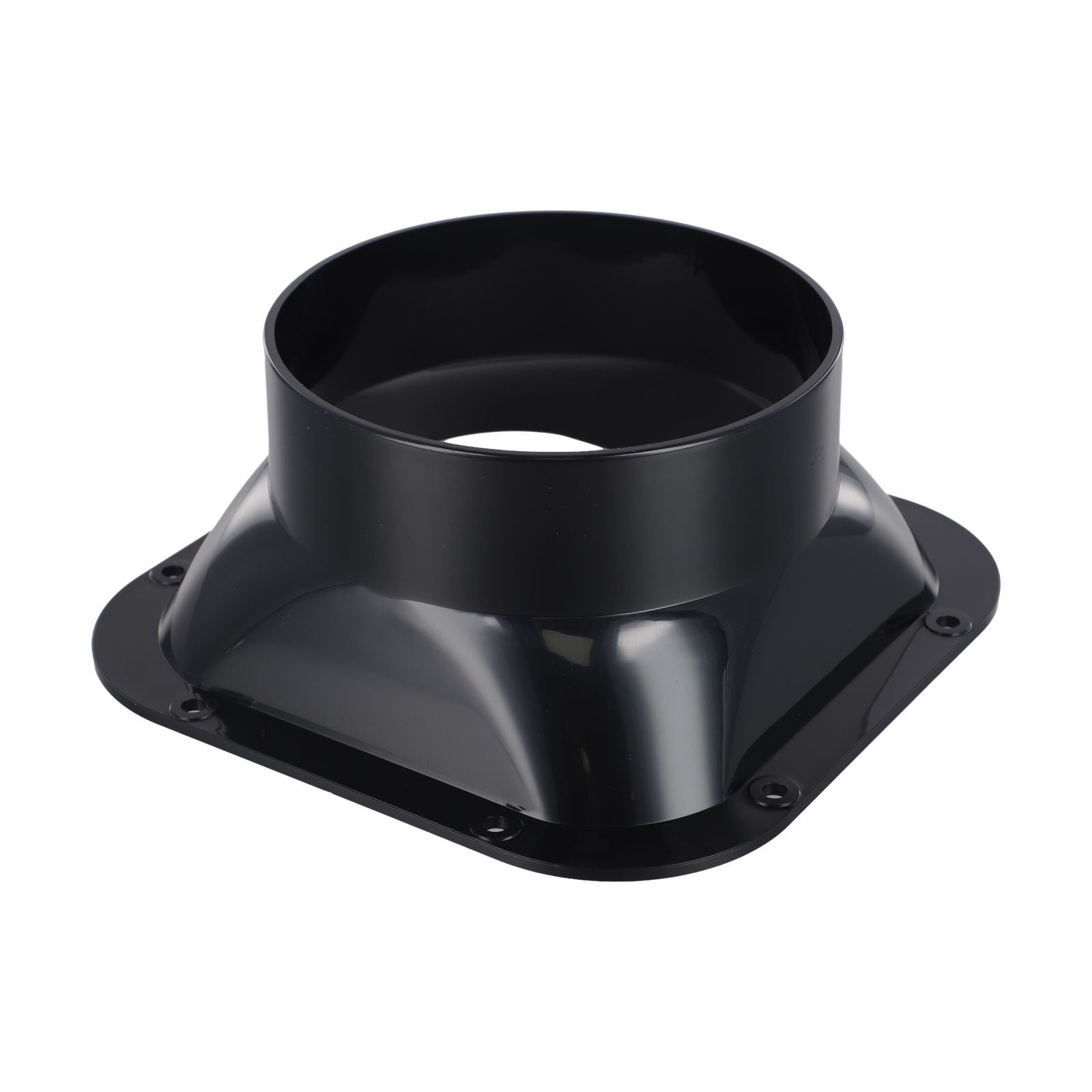 1pc Duct Connector Square Flange 100-300mm ABS Plastic Pipe Flange Tube ...