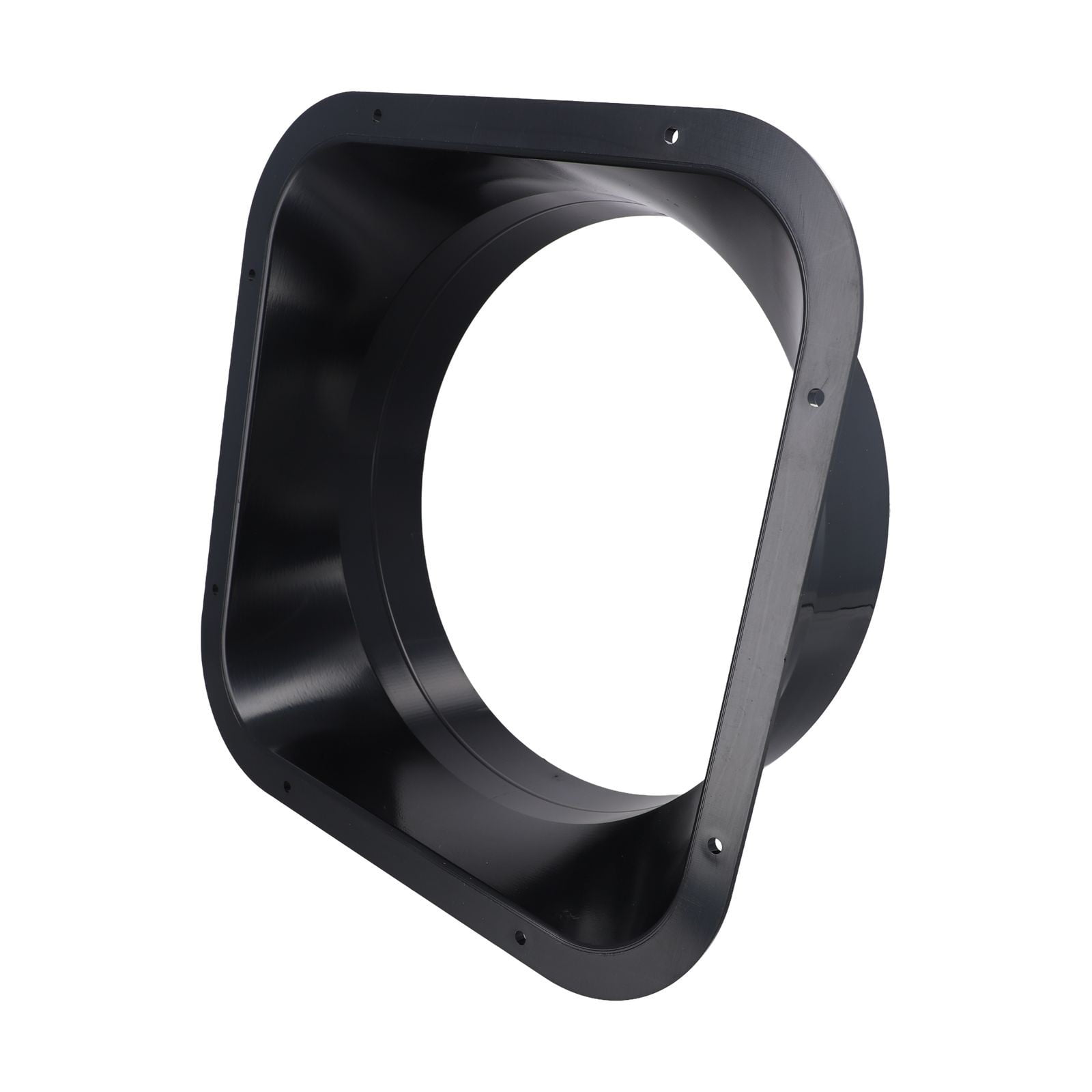 1pc Duct Connector Square Flange 100-300mm ABS Plastic Pipe Flange Tube ...