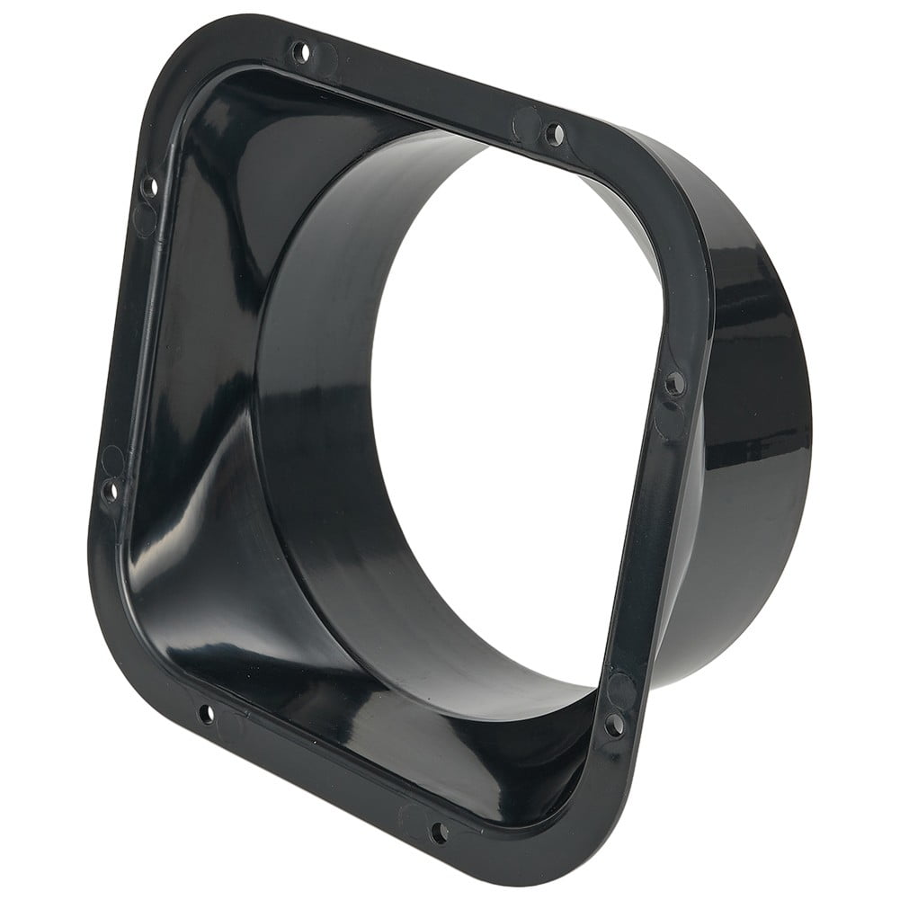 1pc Duct Connector Square Flange 100-300mm ABS Plastic Pipe Flange Tube ...