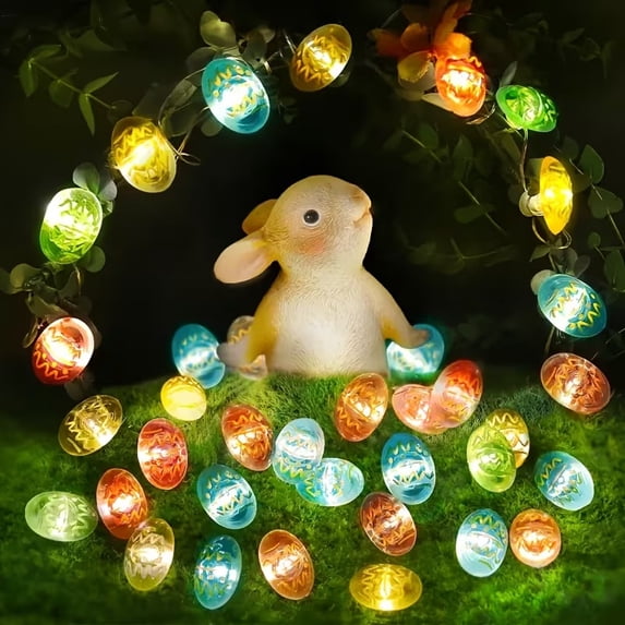 1pc Easter Chick Cracked Egg Lights | 3D Cracked Eggshell Design ...