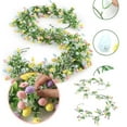 1pc Easter Garland, 6.8ft Easter Egg Garland for Mantle, Artificial ...