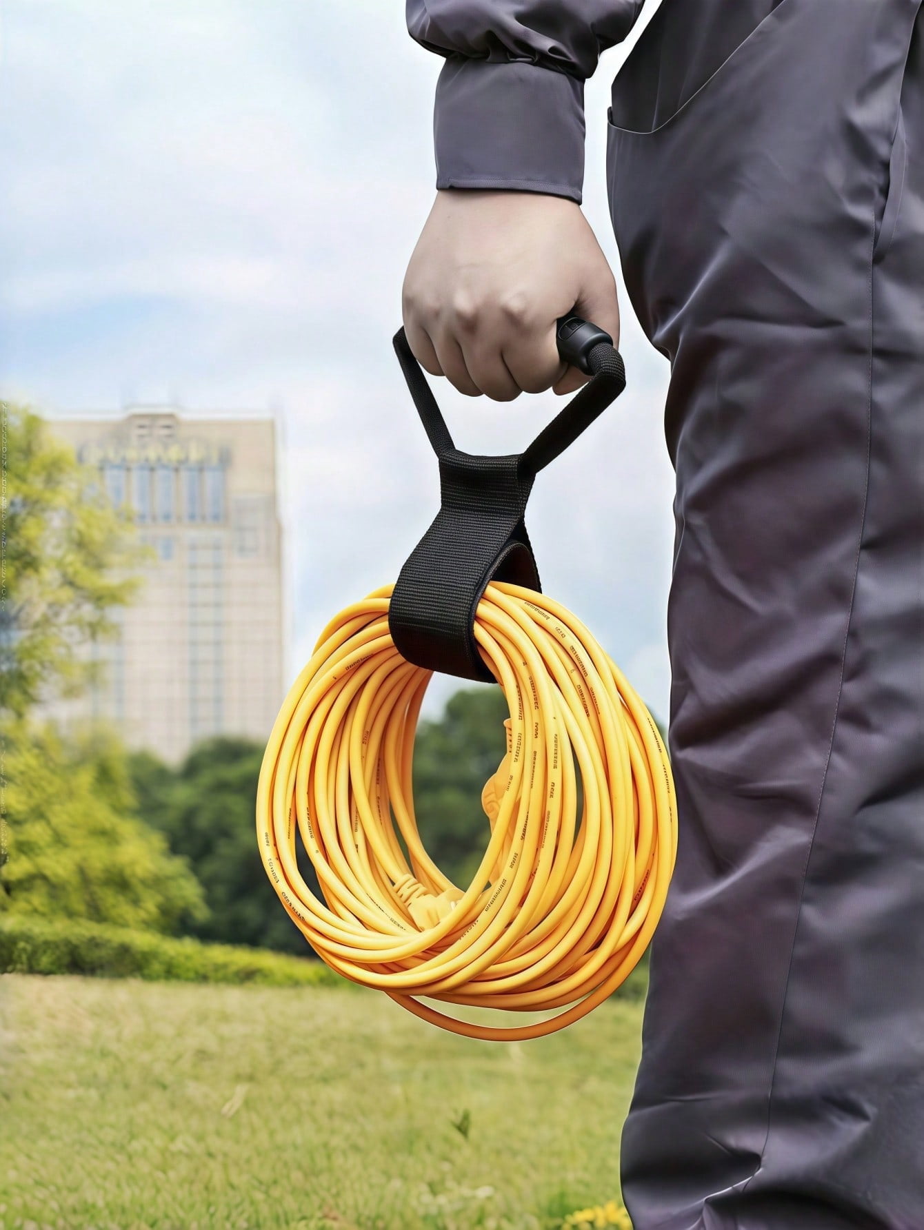 1pc Easy-Carry Wrap-It Storage Straps - Hook And Loop Straps With A ...