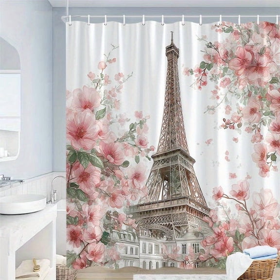 Eiffel Tower Bathroom Decor