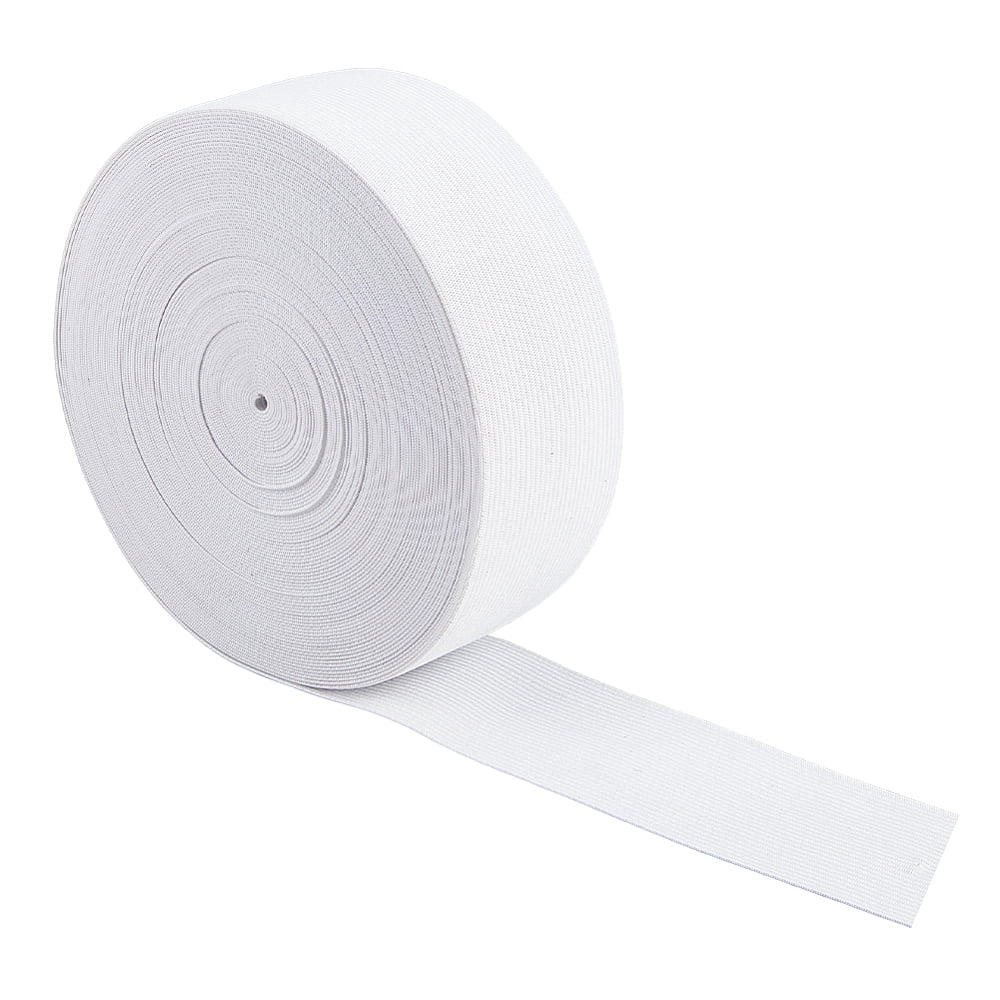 1pc Elastic Bands for Sewing 20mx50mm White Elastic Spool Heavy Stretch ...