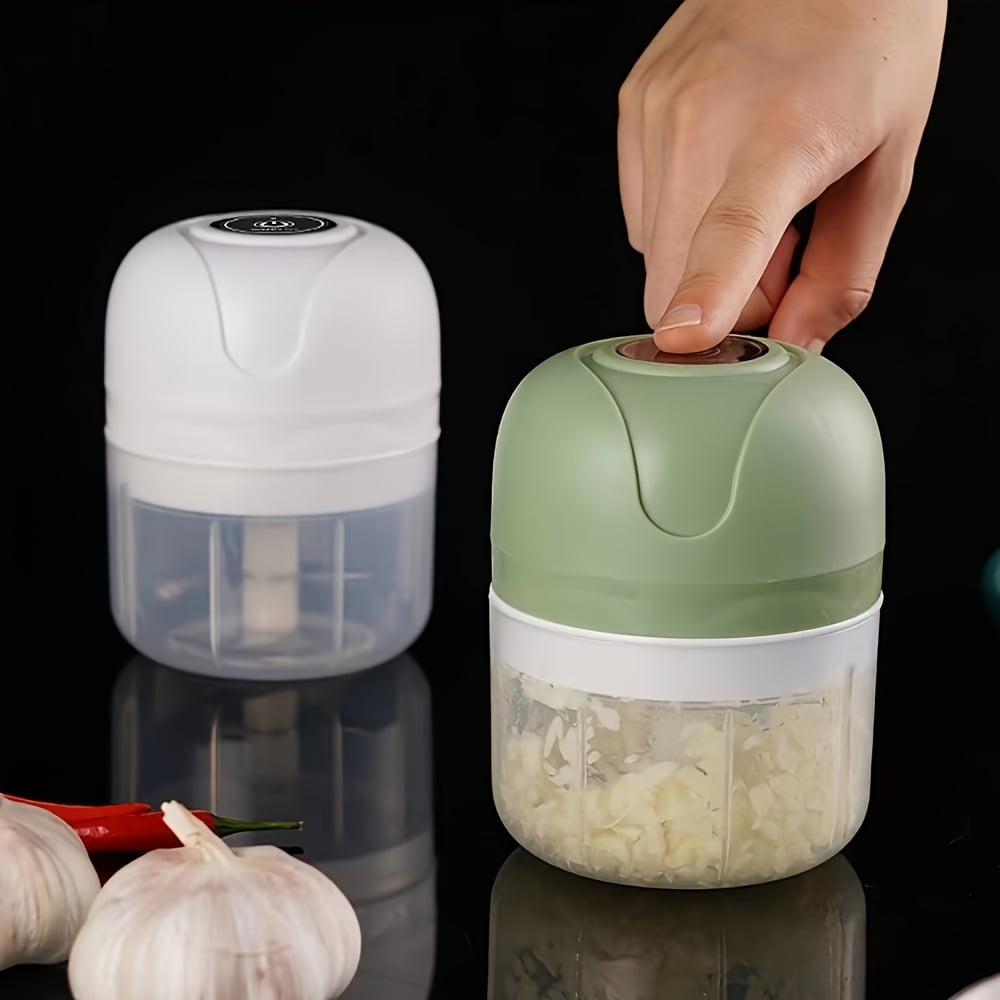 1pc Electric Garlic Chopper, Onion Chopper, USB Charging Vegetable ...