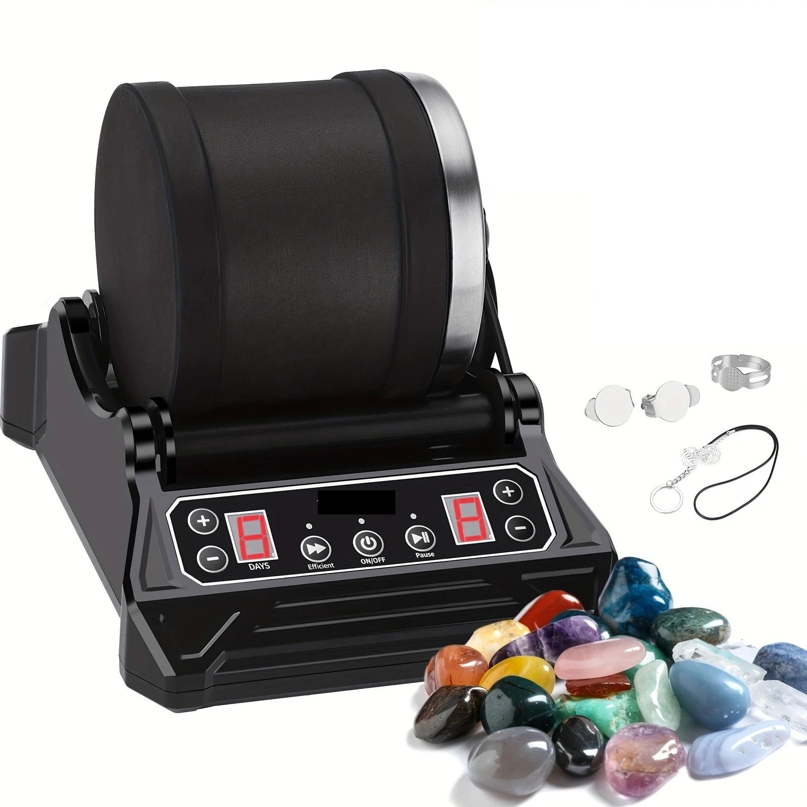 1pc Electric Stone Polishing Machine, Grinding Stone Machine, Rock ...