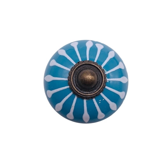 1pc European Color Multi Designed Ceramic Cupboard Cabinet Door Knobs ...