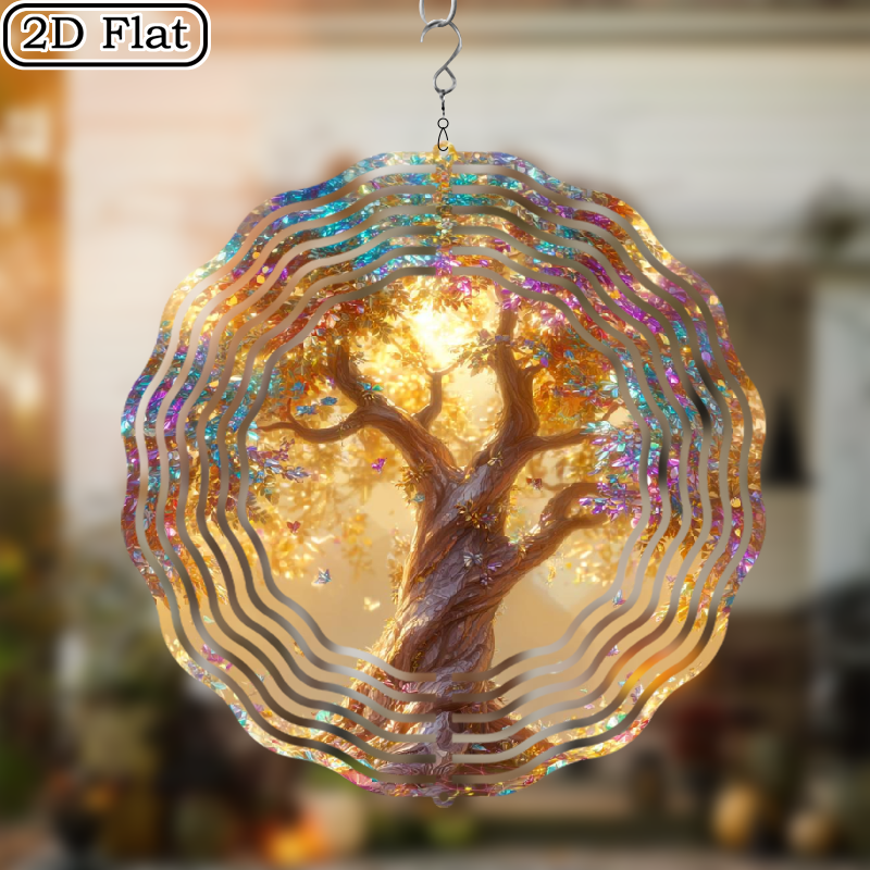 1pc Extra Large 10x10 Inch Metal Wind Chime - OutdoorIndoor Garden ...