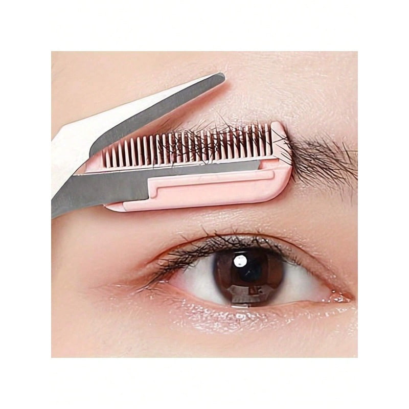 1pc, Eyebrow Clippers/Crescent Shaped Eyebrow Trimmer, Safe Blade ...