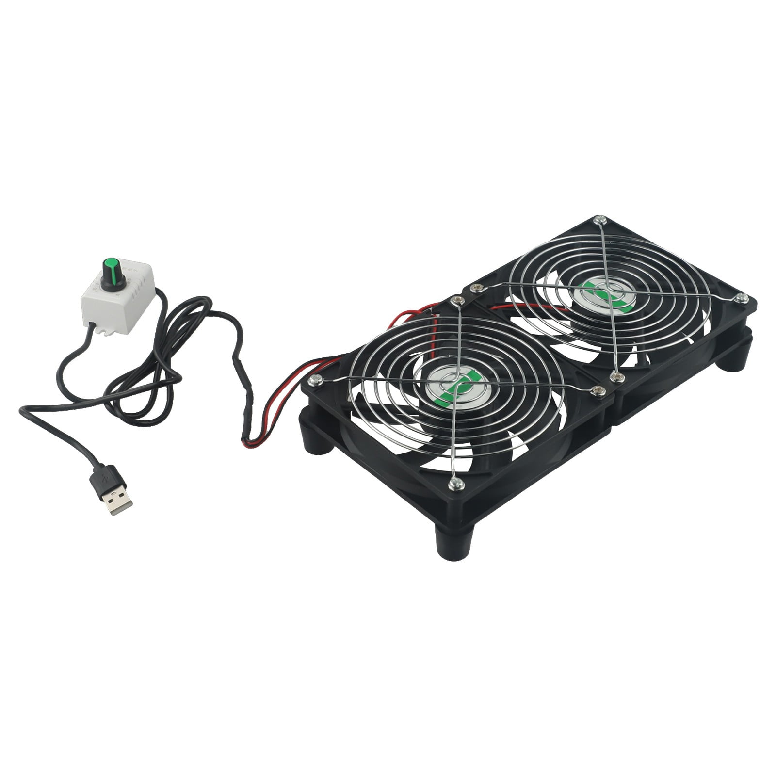 1pc Fan With Stepless Speed Regulation 5V USB Router Cooling Fan ...
