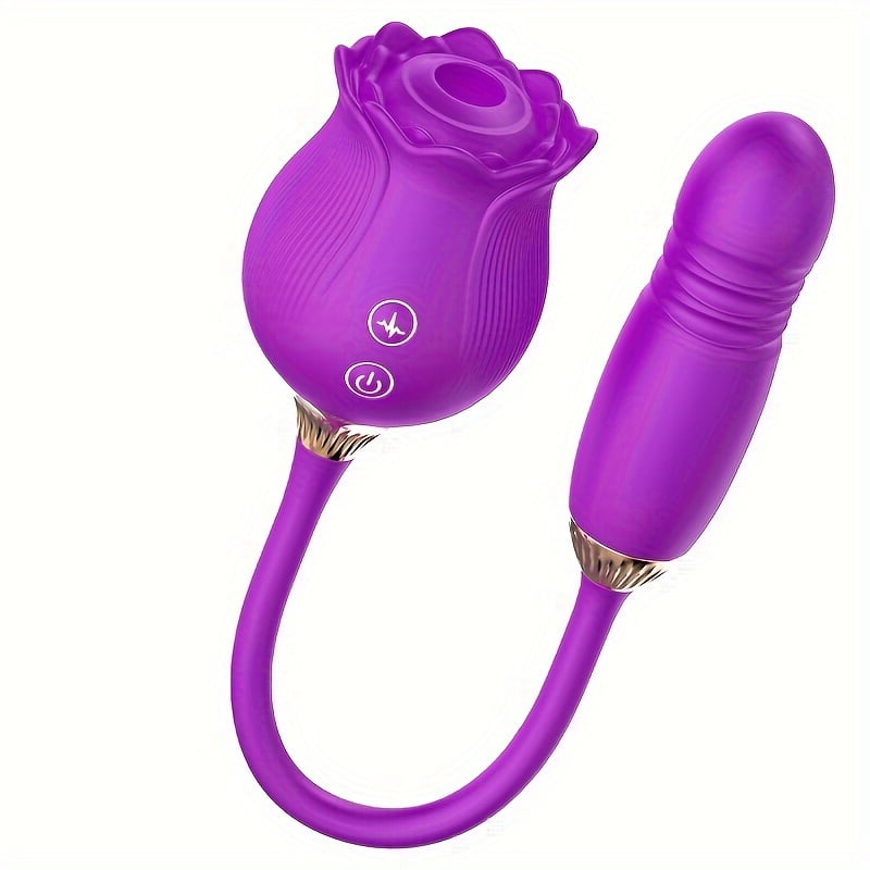 1pc Female S Ex Toys Upgraded Rose S Ex Stimulator With 10 Sucking