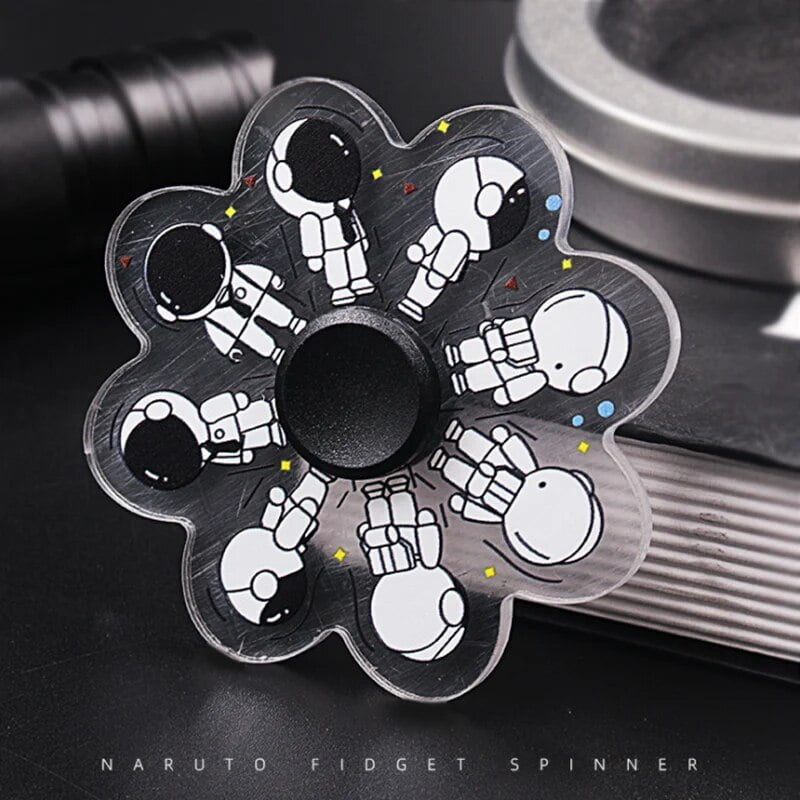 1pc Fidget Toys Rotating Animation Fidget Spinner Running Animated ...
