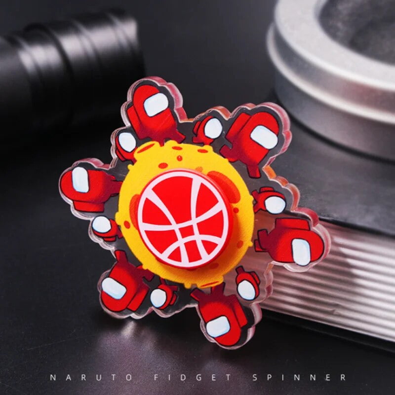 1pc Fidget Toys Rotating Animation Fidget Spinner Running Animated ...
