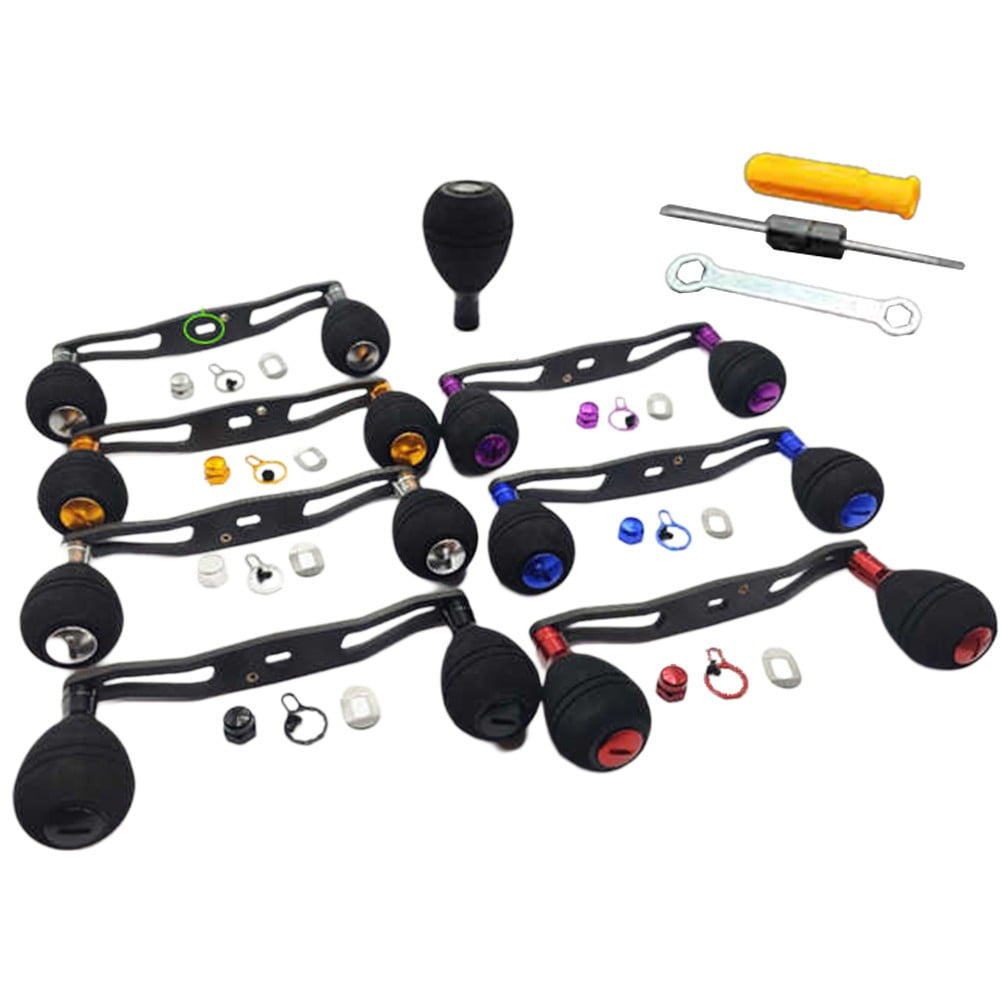 1pc Fishing Reel Reel Handle Set 140mm Longer Carbon Fiber Fishing Reel ...
