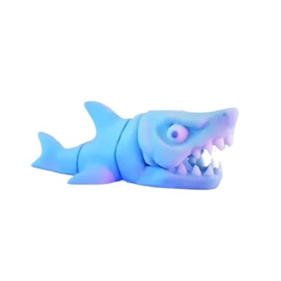1pc | Flexible for Megalodon (Big Shark) | Interactive Figurine | 3D ...
