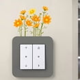 1pc Floral Switch Wall Sticker - Seasonal Home Decor for All Seasons ...