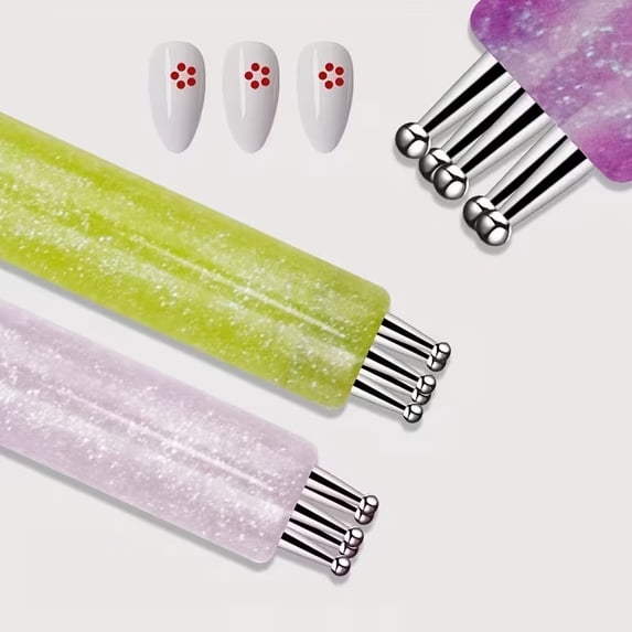 1pc Flower Tip Nail Art Pen - Precision Stainless Steel Brush with ...