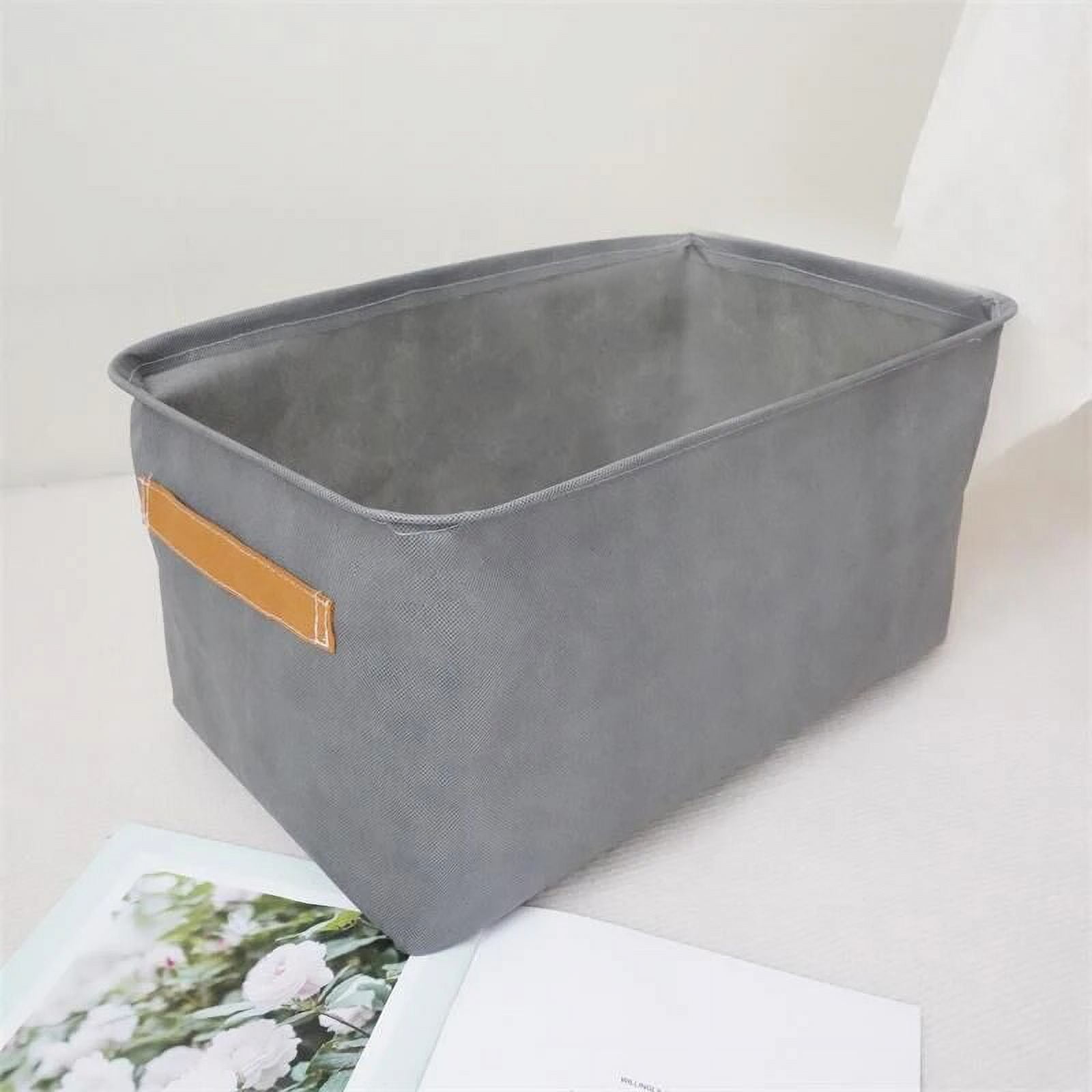 1pc Foldable Clothes and Miscellaneous Items Storage Box with Steel ...