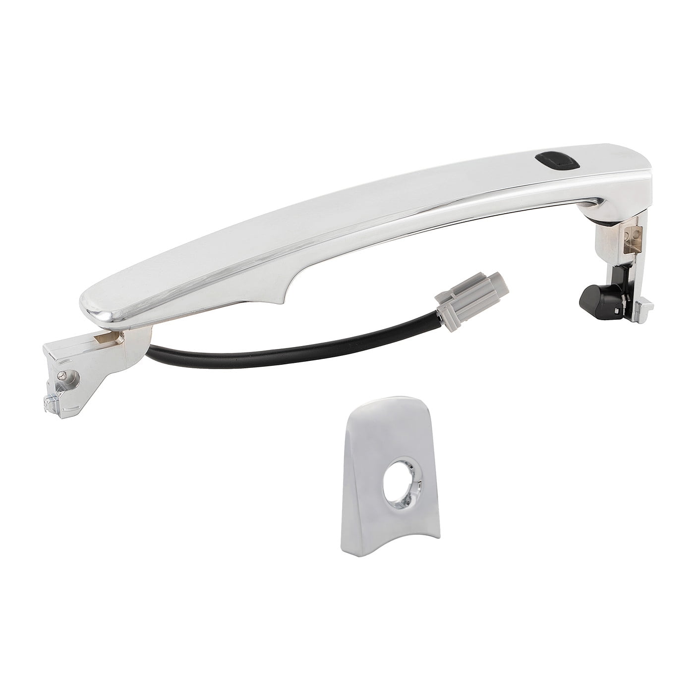 1pc Front Driver Left Side Chrome Exterior Door Handle w/ Key Hole ...