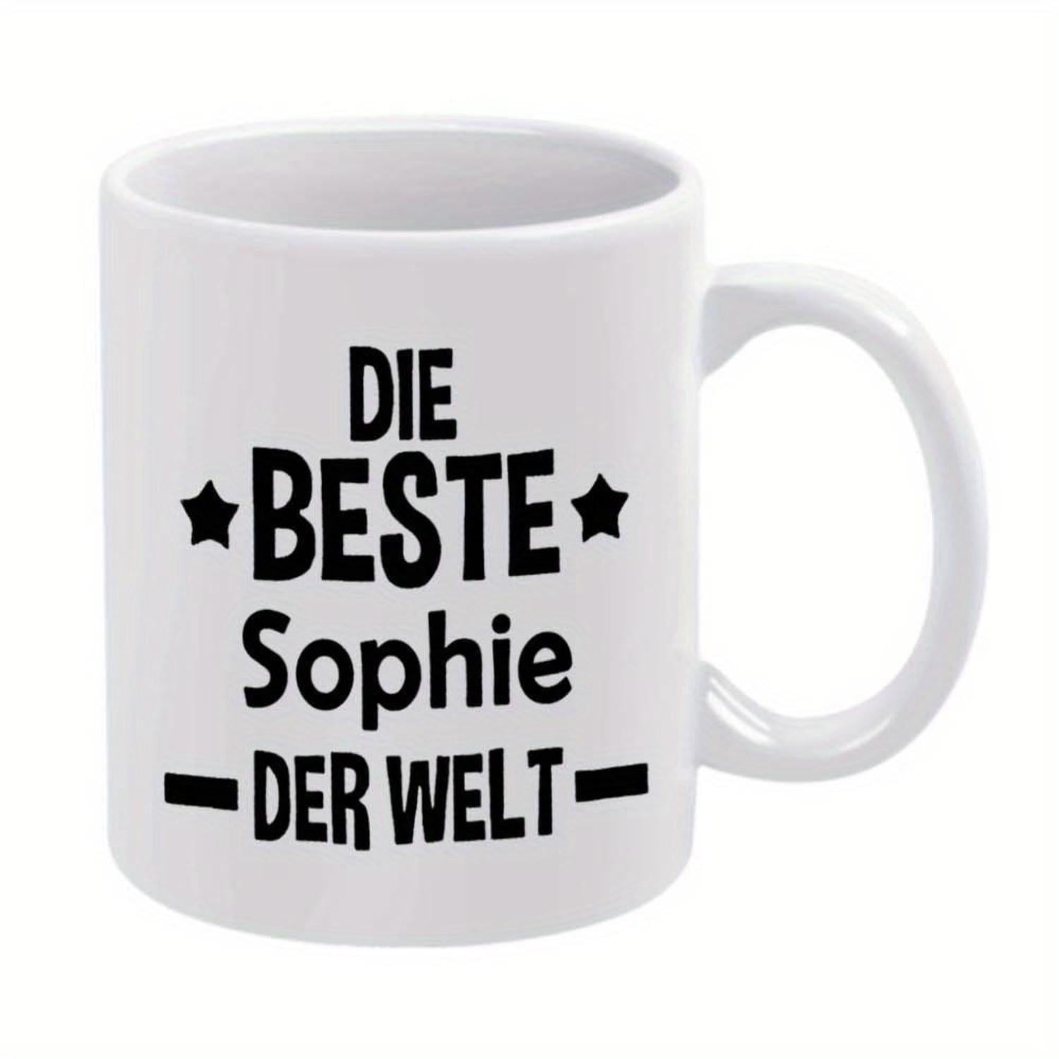 1pc Funny German Quote Sophie Mug Die Beste Sophie der Welt Best Sophie ...