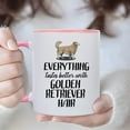 1pc Funny Golden Retriever Mug - "Everything Tastes Better With Golden ...