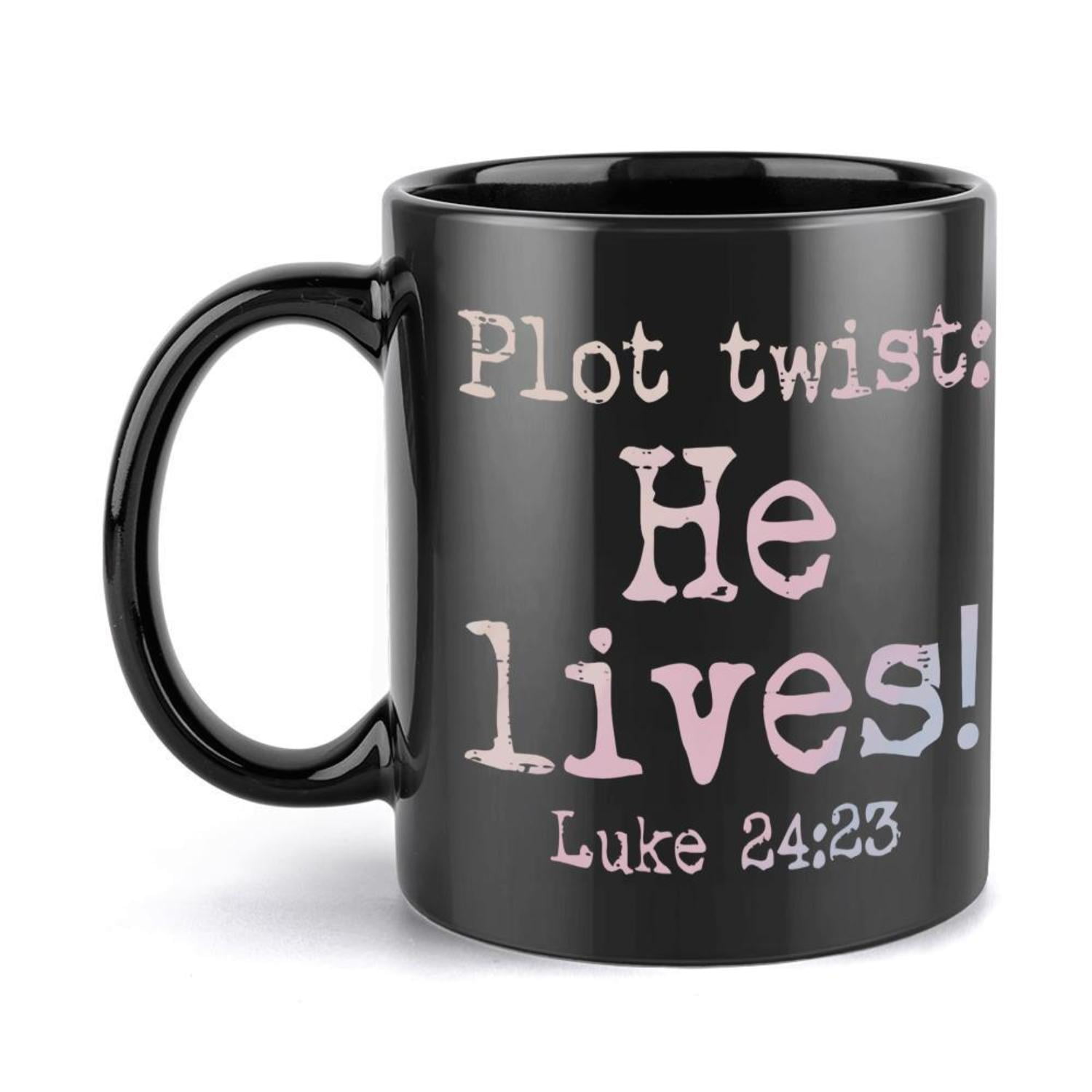 1pc Funny Plot Twist Novelty Mug Humorous Twistable Spool Design ...