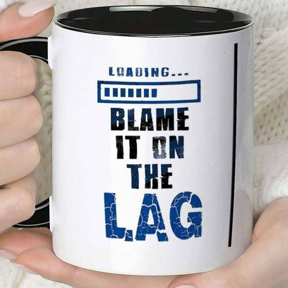 1pc Funny Tech Themed Discharge Mug EDM Coffee Cup With Computer ...