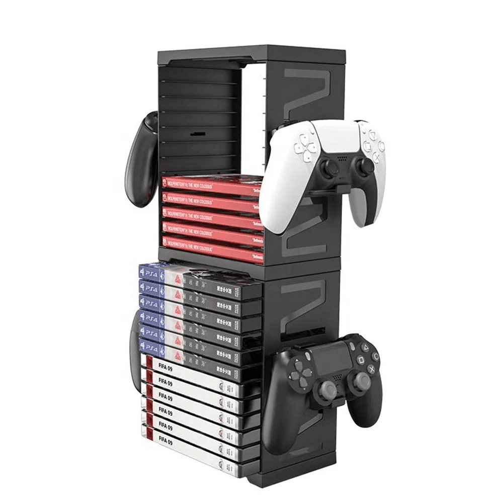 1pc Game Disc Card Storage Tower Holder For Ps5/X-BOX SX/SS Game Disc ...