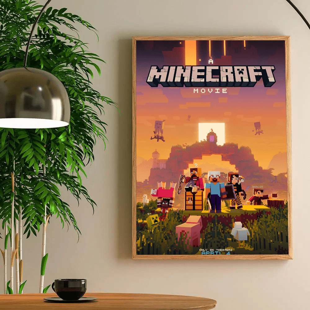1pc Game M-Minecrafts-s MC Poster HD Posters Home Room Bar Cafe Decor ...