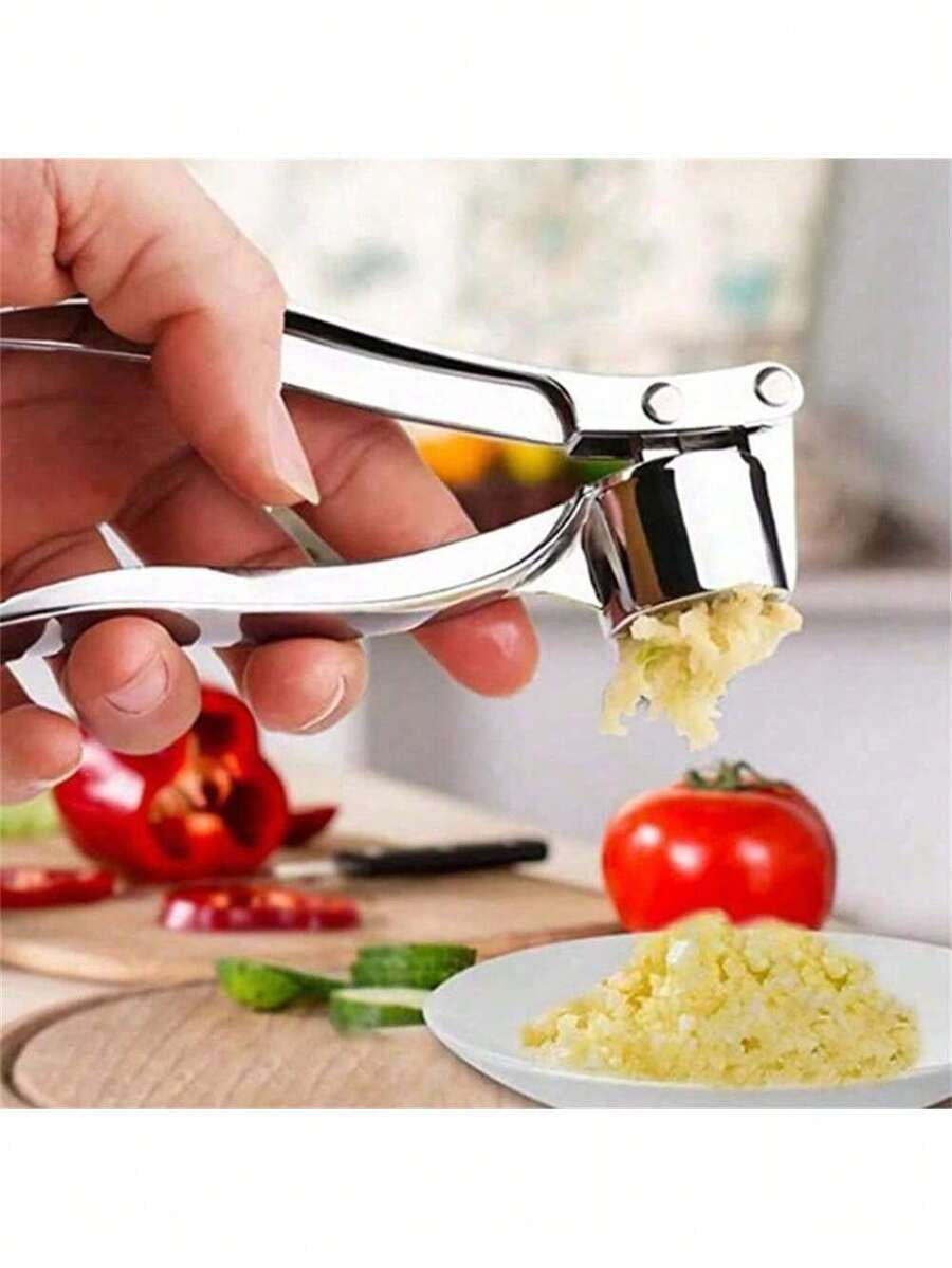 1pc Garlic Press, Manual Garlic Mincer, Garlic Crusher, Ginger Mincer ...