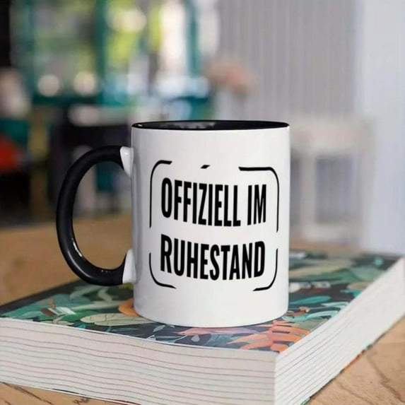 1pc German Text Coffee Mug 11oz Ceramic Cup with Offiziel Im ...